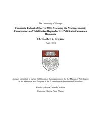 Economic Fallout of Decree 770: Assessing the Macroeconomic ...