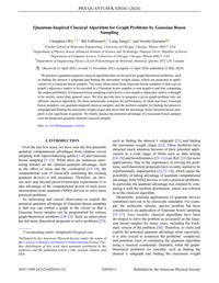 Quantum-Inspired Classical Algorithm for Graph Problems by Gaussian ...