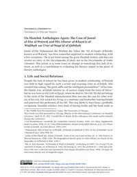 On Mamluk Anthologies Again: The Case of Jamal al-Din al-Watwat and his ...