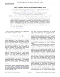 Peierls Transition in Gross-Neveu Model from Bethe Ansatz
