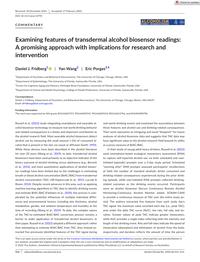 Examining Features of Transdermal Alcohol Biosensor Readings: A ...