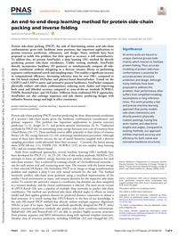 An end-to-end deep learning method for protein side-chain packing and ...
